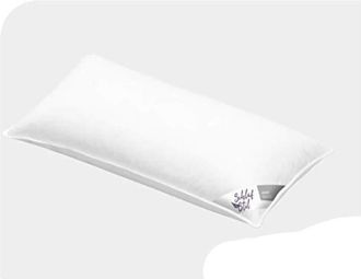 Schlafstil G&auml;nsedaunen Kleinkissen D600, F&uuml;llung: 90% G&auml;nsedaunen/ 10% G&auml;nsefedern Gr&ouml;&szlig;e 15x40
