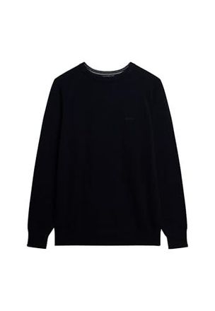 Superdry Pull Hiver Wool Blend h5c Charred Navy Marl L