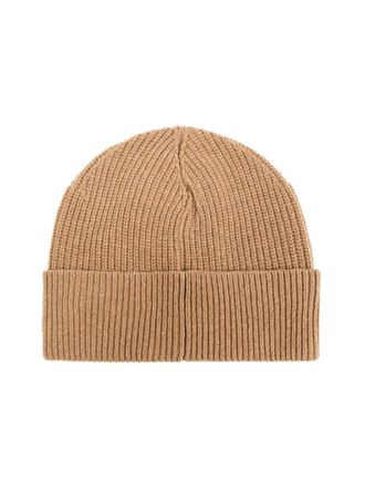 Dolce & Gabbana bonnet nervur&eacute; &agrave; patch logo - Tons neutres