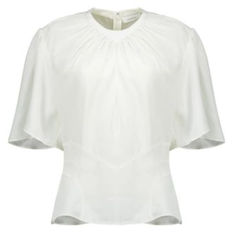 Paco Rabanne Ger&uuml;schtes Oberteil - - Blouses & Shirts - Damen - Wei&szlig; - L