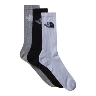 The North Face unisex, Sport, Multicolore, Taille: M Multisport Cush Crew Socks-3P