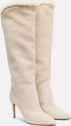 PARIS TEXAS Stiefel Gaia 85 aus Veloursleder