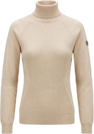 Moncler Ciclista Tricot - Femme - Pulls - Blanc - Taille: 38 FR