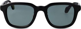 Giorgio Armani Sonnenbrille mit eckigem Gestell - Schwarz