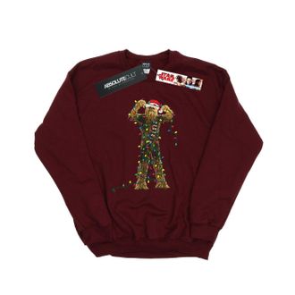 Star Wars Sweatshirt f&uuml;r Herren (Burgunderrot)