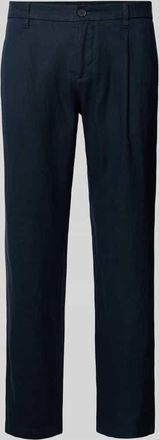 Marc O'Polo Tapered Leinenhose mit Bundfalte Modell OSBY JOGGER