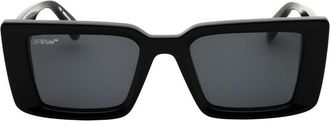 Off-white Off White - Af Savannah Sonnenbrille f&uuml;r Herren/Damen Unisex (Schwarz/Dunkelgrau)