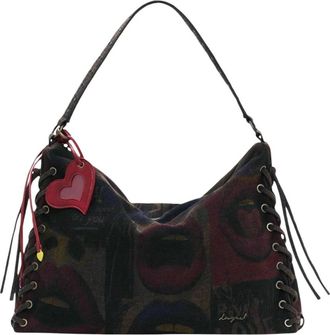 Desigual Graffiatto Leiria Gro&szlig;e Tasche - - Bags - Damen - Rot - ONE SIZE