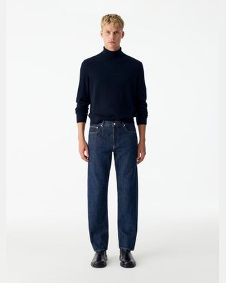 Arket OCEAN Loose Selvedge Jeans -Blau
