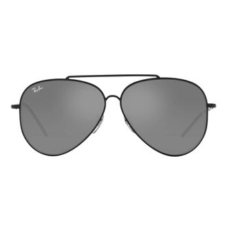 Ray-Ban Homme, Accessoires, Noir, Taille: 59 MM Lunettes de soleil Aviator Reverse