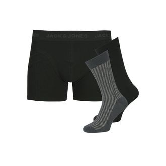 Jack & Jones Jack & Jones Set Boxershorts und Socken Trent Giftbox 12285126 Schwarz