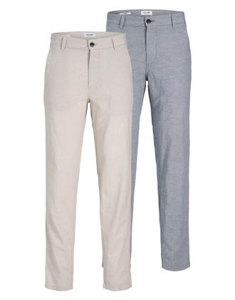 Jack & Jones Lot de 2 pantalons chino - Bleu indigo