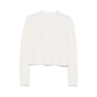 Max Mara Aloa Sweater - Femme - Pulls - Blanc - Taille: 40 FR