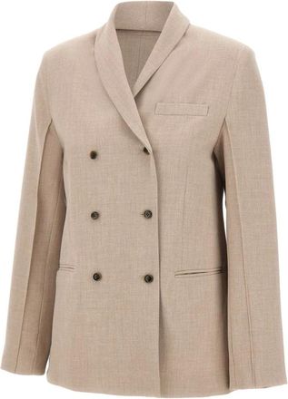 The Garment Femme, Vestes, Beige, Taille: 34 FR Pisano Tuxedo Blazer