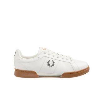 Fred Perry Beige Caramel Sneakers B722 - - Shoes - Herren - Wei&szlig; - 40 EU