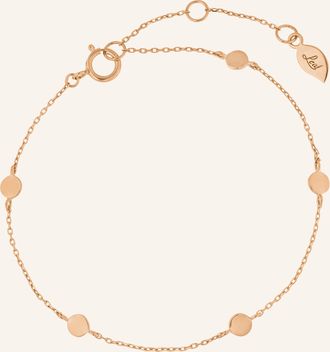Leaf Armband Mini Plates Aus 14 Karat Gelbgold rosegold