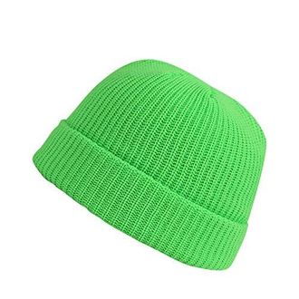 Generic Casquette de baseball sans facture tricot&eacute;e chapeau de mode chapeau d&eacute;contract&eacute; chaud unisexe solide hiver toutes - casquettes de baseball de couleur 