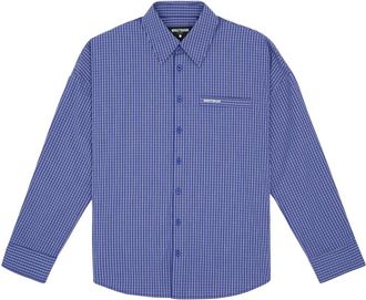 Worst Behavior Wrstbhvr, Homme, Chemises, Bleu, Taille: L Tavi Shirt