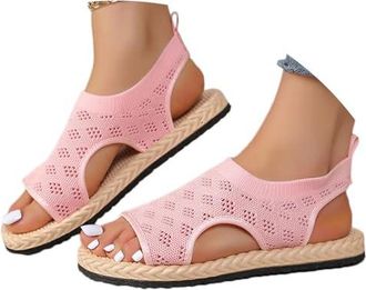 Generic Sandales Femme &eacute;t&eacute; Confortable Orthop&eacute;dique Bout Ouvert Chaussures Antid&eacute;rapant Respirantes D&eacute;Contract&eacute;Es Sandales de Plage Leger Boho Sandals Platfor