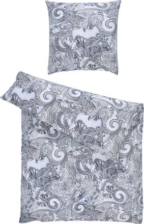 ESTELLA Bettw&auml;sche Atelier, Platin, Textil, Paisley, 135x200 cm, Oeko-Tex Standard 100, Schlaftextilien, Bettw&auml;sche, Bettw&auml;sche, Jersey-Bettw&auml;sche