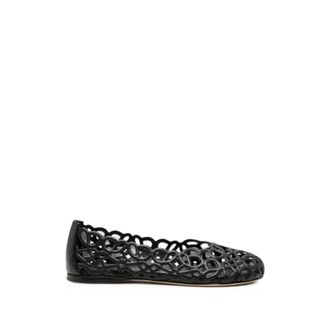 Loewe Petal Anagram Ballerina - - Shoes - Damen - Schwarzk - 36 EU