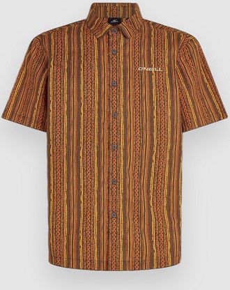 O'Neill Print Hemd orange pressed lines
