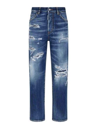 Dsquared2 Jean Bootcut - Bleu