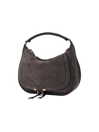 Chlo&eacute; Womens Chlo&egrave; Bags Brown Calf Split Suede Leather