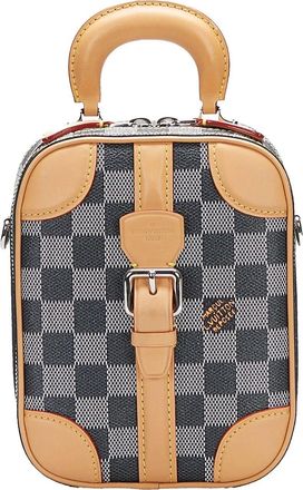Louis Vuitton Hobo Bags - Damier Colors Valisette Verticale - Gr. unisize - in Grau - f&uuml;r Damen