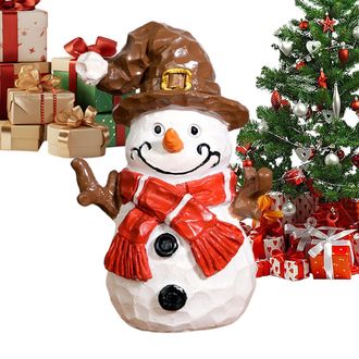 Generic Feiertagstisch Figuren - Weihnachts-Partyskulptur aus Harz, Statue mit Winterthema, Breite Anwendung | F&uuml;r Home View Wohnzimmer Schlafzimmer Nachttisc