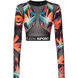Plein Sport Damen BH W Cropped Top
