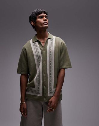 Rhythm Loma - Chemise en maille à manches courtes - Vert