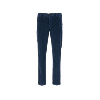 BRIGLIA 1949 Homme, Pantalons, Bleu, Taille: 2XL Pantalon en velours c&ocirc;tel&eacute;