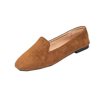 Generic Ballerines plates respirantes et d&eacute;contract&eacute;es pour femme, couleur unie, l&eacute;g&egrave;res, classiques, confortables, &agrave; enfiler, chaussures habill&eacute;es pour le tr