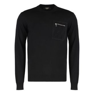 Fendi Strickware - - Knitwear - Herren - Schwarzk - L