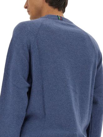 Paul Smith Merino Wool Sweater - Blue