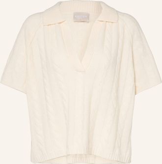 Kujten Kujten Strickshirt Aenor Aus Cashmere weiss