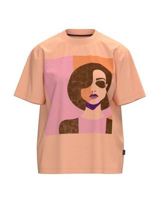 Trigema T-Shirt TRIGEMA T-Shirt mit grafischem Motiv (1-tlg)
