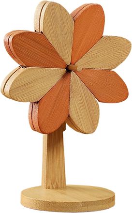 Generic Holz Untersetzer | Best&auml;ndig Anti Rutsch Nat&uuml;rliche Set | M&uuml;hle Holz W&auml;rmeuntersetzer F&uuml;r K&uuml;che | F&uuml;r K&uuml;che Wohnkultur Tisch Schreibtisch Schreibtisch