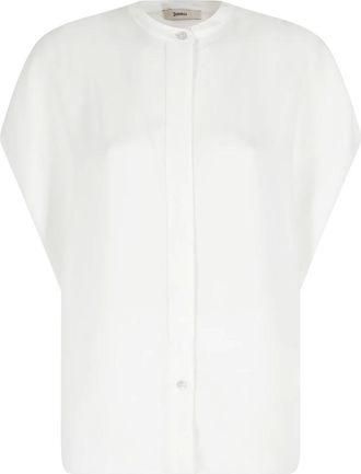 Herno Femme, Blouses et Chemises, Blanc, Taille: 36 FR Blouse