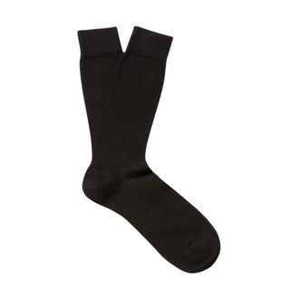 Sunspel Homme, Sous-v&ecirc;tements, Noir, Taille: M/L Chaussettes en coton