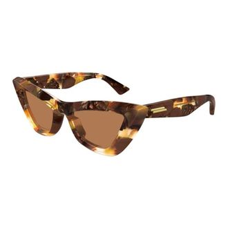 Bottega Veneta Femme, Accessoires, Brun, Taille: 53 MM Lunettes de soleil