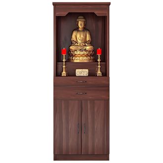 Generic Buddha-Altar, Gebetsaltar, pers&ouml;nlicher Buddha-Nischenaltar, chinesischer Meditationstisch mit Schublade, einfache Opfertische f&uuml;r Gebete