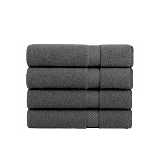 Egeria Diamant Handt&uuml;cher, 50 x 100 cm, weiches und saugf&auml;higes Handt&uuml;cher-Set f&uuml;r Bad, Dusche und den t&auml;glichen Gebrauch, 4er-Pack, Stone