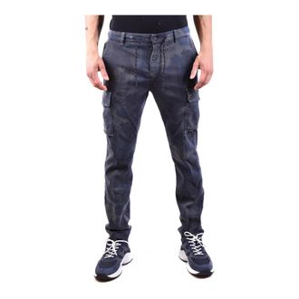 Mason's Wide Leg Hose - - Trousers - Herren - Blau - S