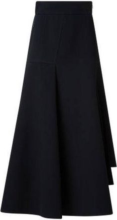 Akris Damen Midirock aus Baumwoll-Double-Face