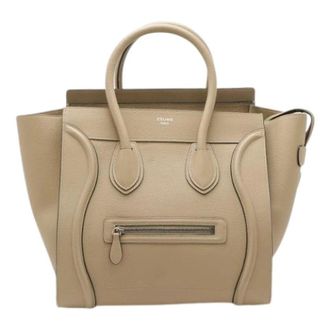 Celine Pre-owned Luggage Leder Tote Bag - - Pre-owned - Damen - Beige - ONE SIZE