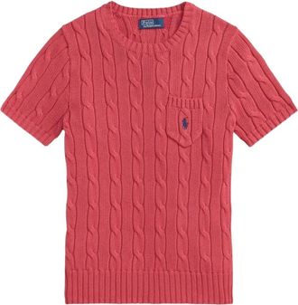Polo Ralph Lauren Damen, Strickwaren, Rot, MGr&ouml;&szlig;e