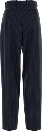 Givenchy Wool Cashmere Trousers - Navy