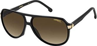 Carrera Lunettes de Soleil 1045/S Black Gold/Brown Shaded 61/13/140 unisexe